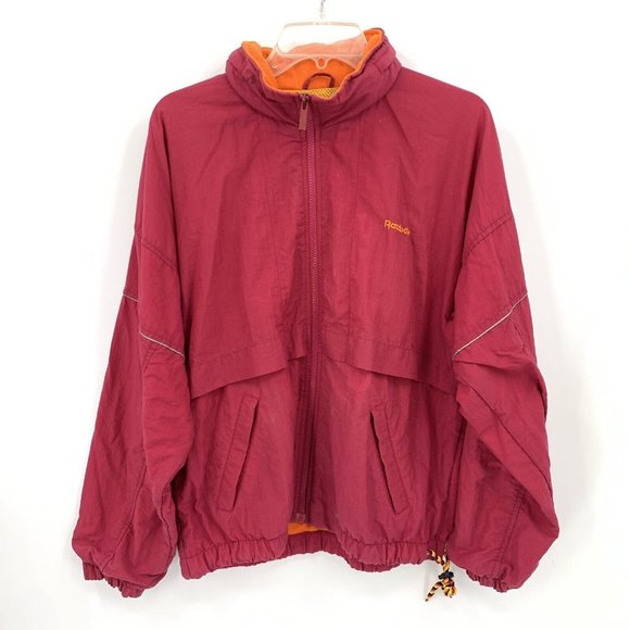 Reebok | Jackets & Coats | Reebok Sport Vintage Windbreaker Jacket Dark ...